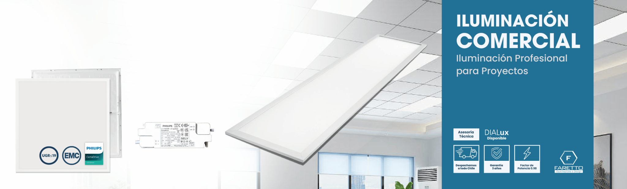 Luminarias LED profesionales para instaladores y distribuidores